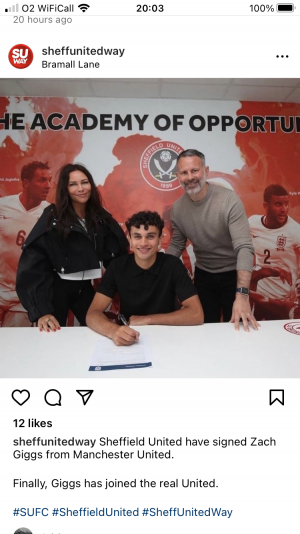 CONFIRMED - Zach Giggs | S24SU Forum | Sheffield United Community