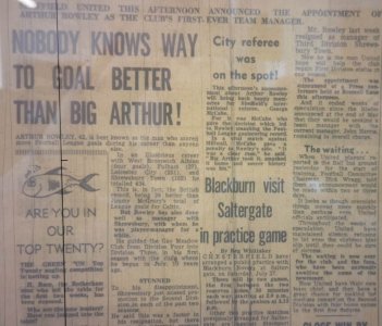 1968-69 (55 years ago) match reports and photos | S24SU Forum ...