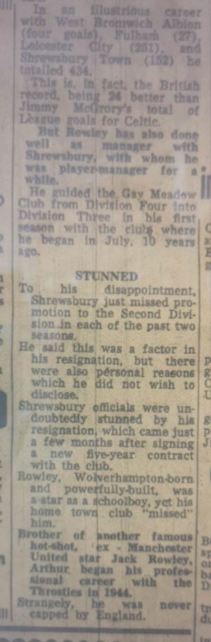 1968-69 (55 years ago) match reports and photos | S24SU Forum ...