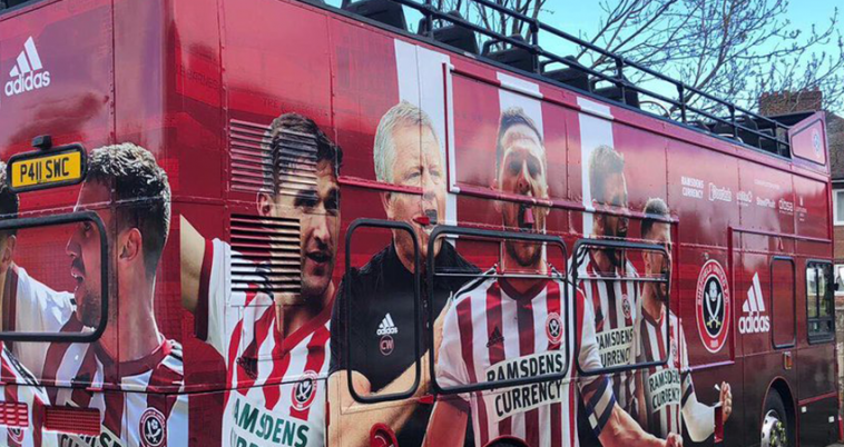 Open Top Bus Tour - Timing information for the Blades Civic Reception ...